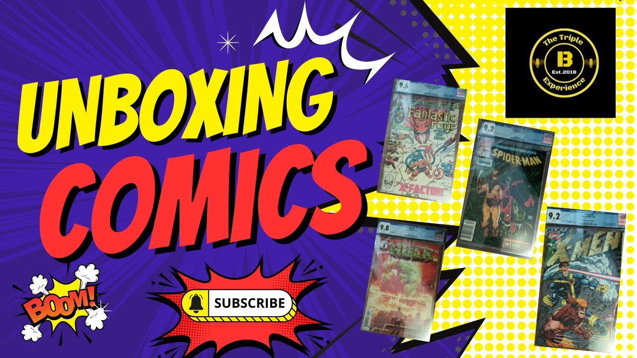 Comic Book Unboxing #1 - YouTube