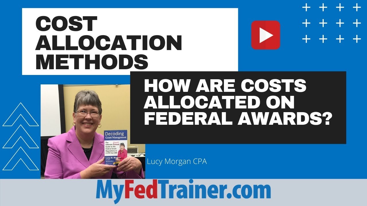 Cost Allocation Methods: Cost Allocations Examples for Grant Projects ...
