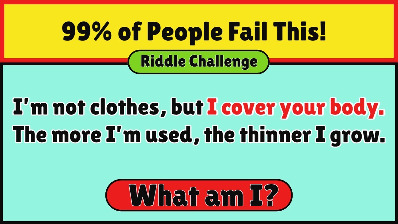 15 Riddles That Will Stump You! | Can You Solve These 15 Mind-Bending ...
