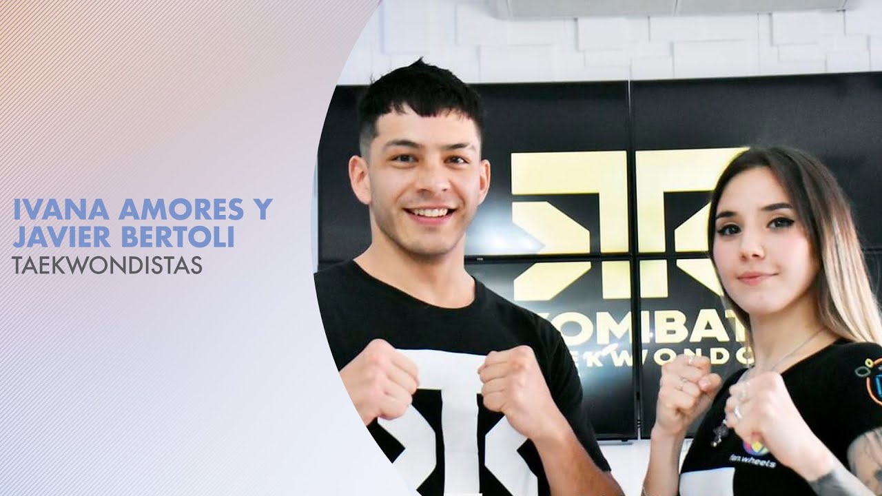 Mano a mano con los taekwondistas Ivana Amores y Javier Bertoli - YouTube