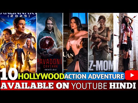 Top 10 New Hollywood Movies on YouTube in Hindi Dubbed | New Action & Adventure Movies Hindi Dubbed