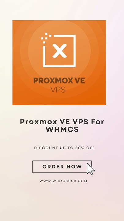 Proxmox VE VPS For WHMCS - WHMCS HUB - YouTube