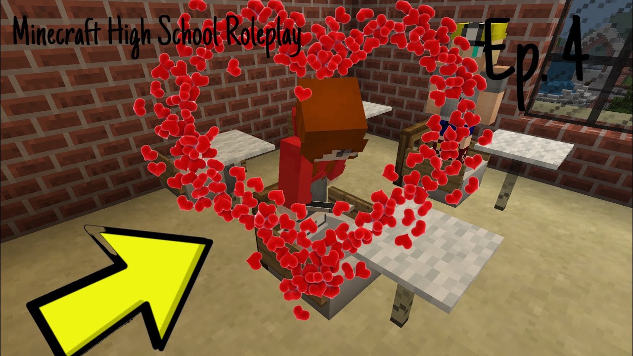 Minecraft High School Roleplay New Hot Girl Ep 4 Youtube