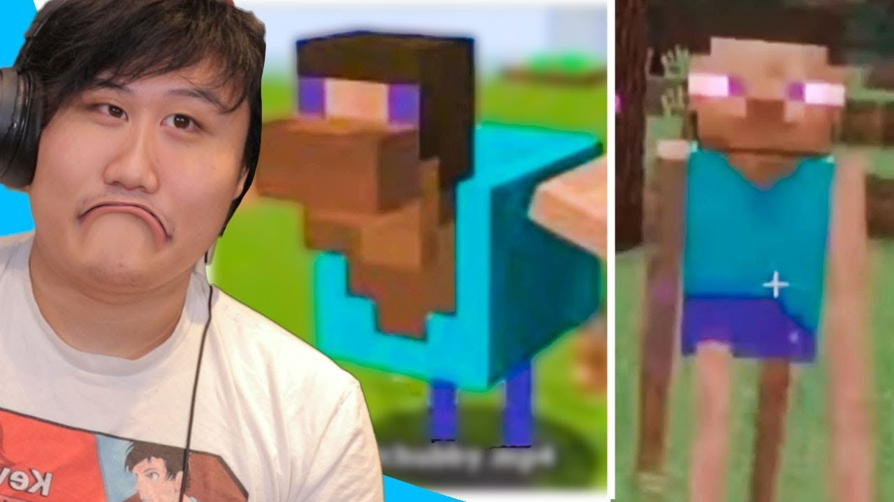 Reacting to Disturbing Minecraft Memes - YouTube