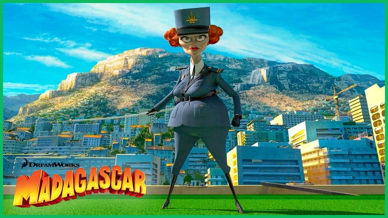 La ira de la capitana Chantel Dubois | DreamWorks Madagascar en ...