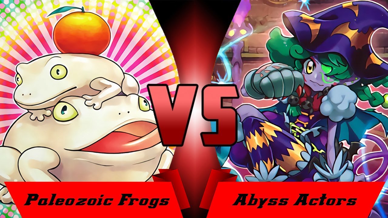 Yugioh: Paleozoic Frogs VS Abyss Actors (Match, February 2020 Format ...