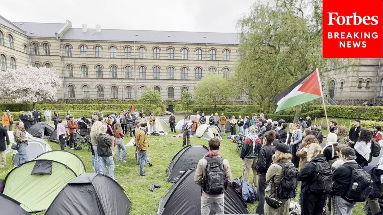 Students At Copenhagen University In Denmark Initiate Gaza Solidarity ...