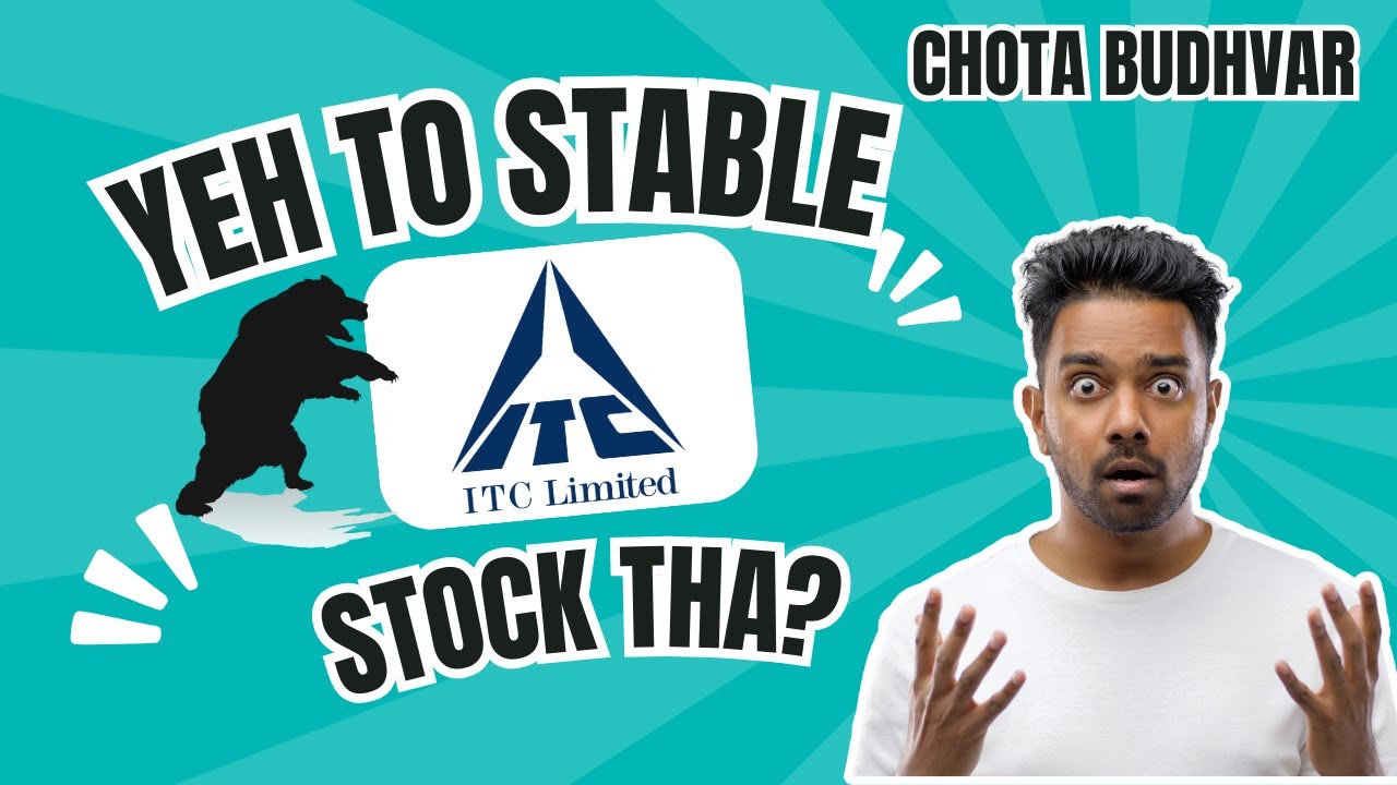 ITC crashed | Ab Kya Karein | Top Loser | Chart Patterns & Candlestick ...