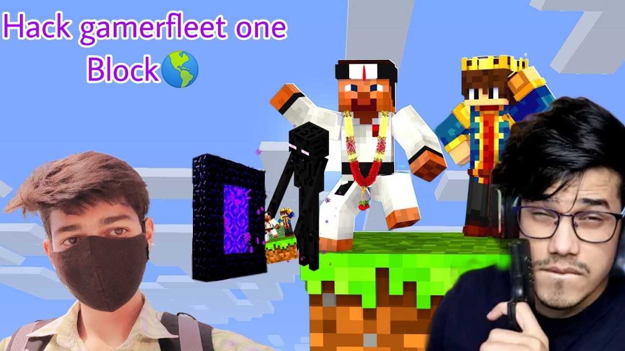 I hach gamerfleet one Block 🌎😎 || @GamerFleet - YouTube