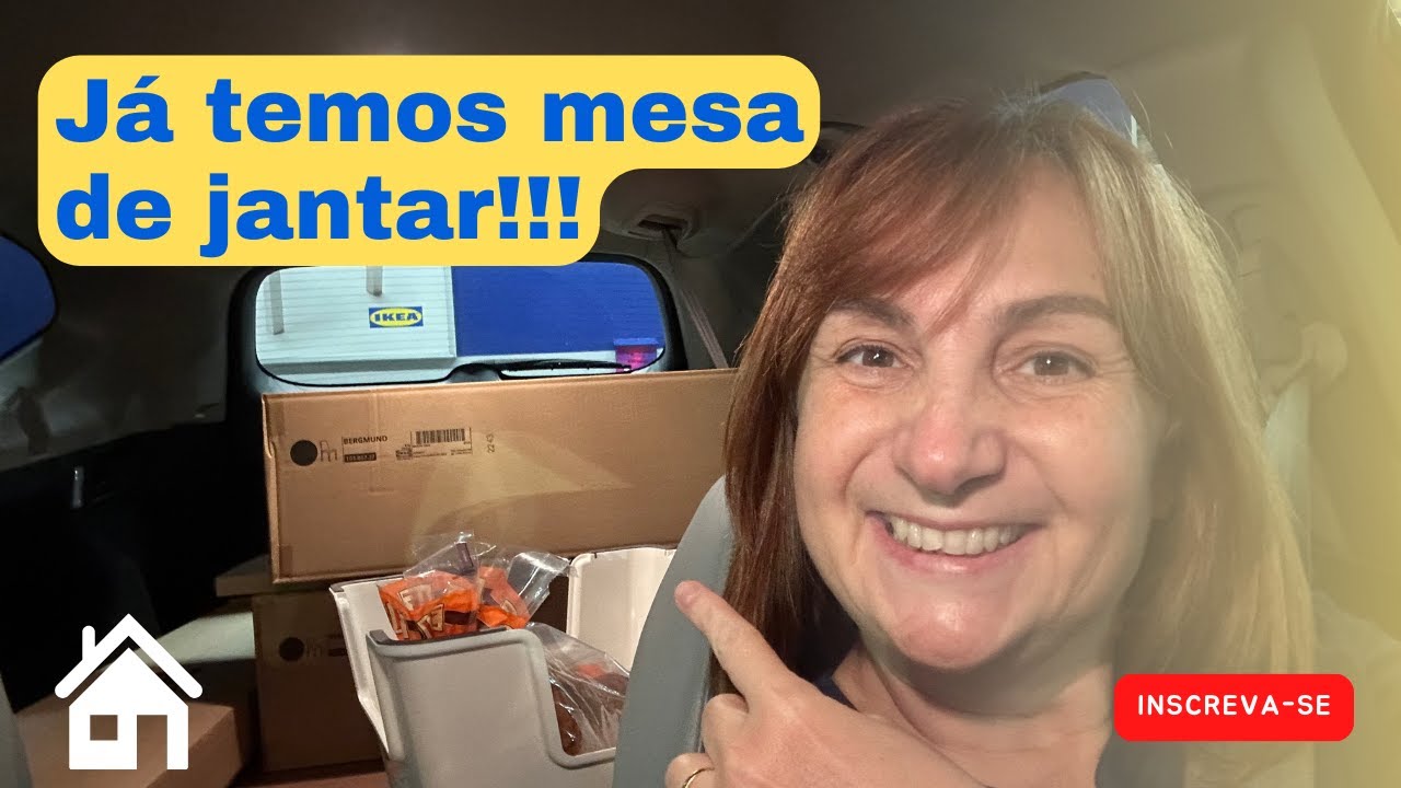 COMPRAMOS A MESA DE JANTAR PARA A CASA NOVA EM ORLANDO | IKEA | BBB BOA ...