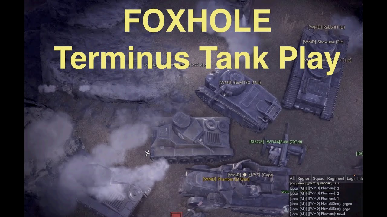Foxhole Terminus Tank Warfare (War 95) - YouTube