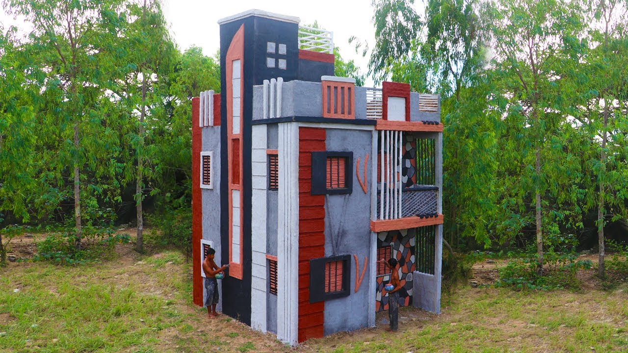 Building a Mud Tiny House in Winter [part 2] - YouTube