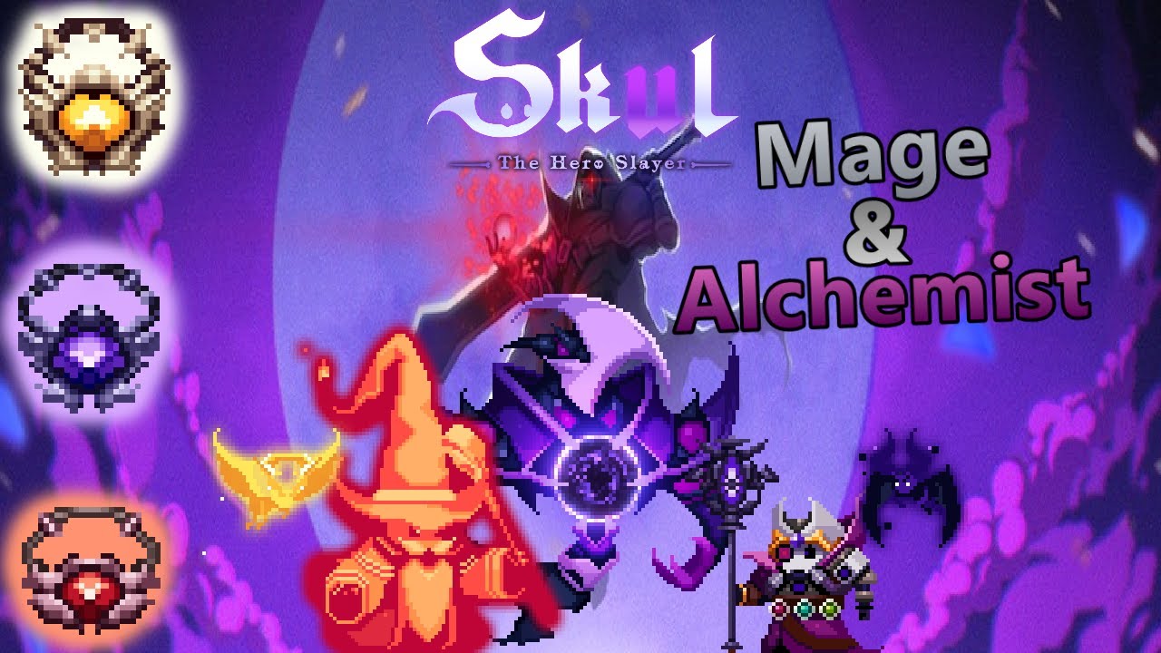 Skul the Hero Slayer Run - GIGA DAMAGE OBERON RUN? SAGE AND ALCHEMIST ...