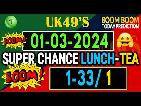 UK 49s Lunch time Tea time double prediction UK49 today prediction ...