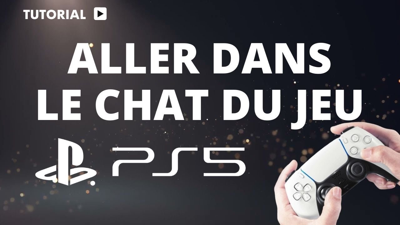 Comment activer et aller en chat du jeu sur PS5 - YouTube