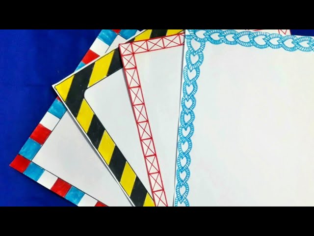 Simple Handmade Border Design