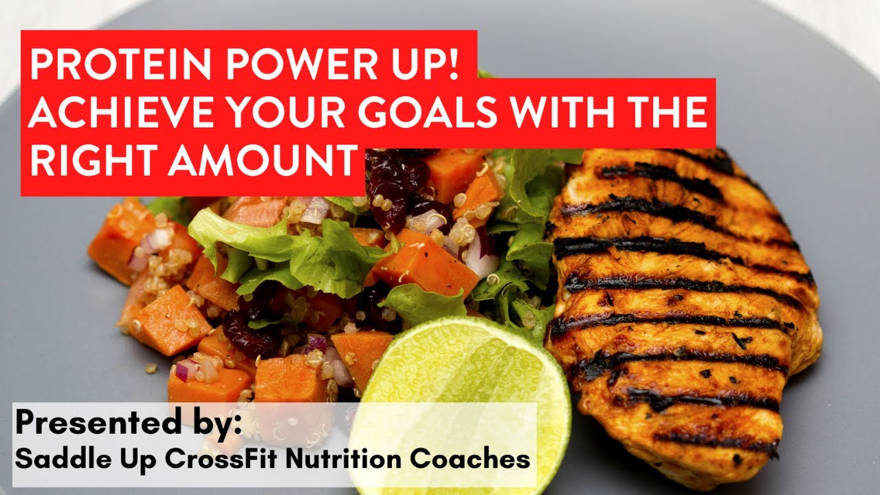 Protein Power Up: Achieve Your Goals With The Right Amount - YouTube