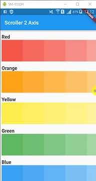 Demo - Scrolling canvas 2 direction for Flutter - YouTube