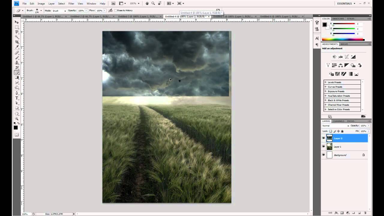 Premade Background Tutorial - YouTube