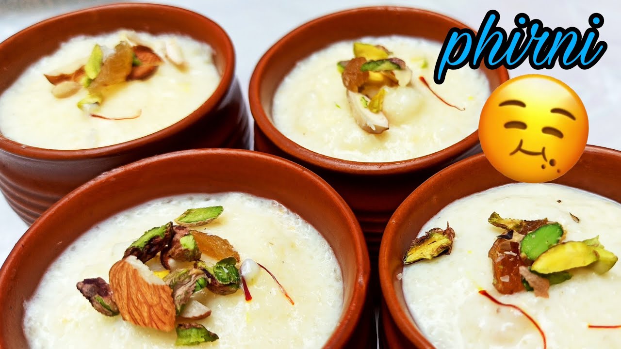 Phirni- sweet dish|| dessert recipe|| sirf 3 chizo ke saath banaye ye ...
