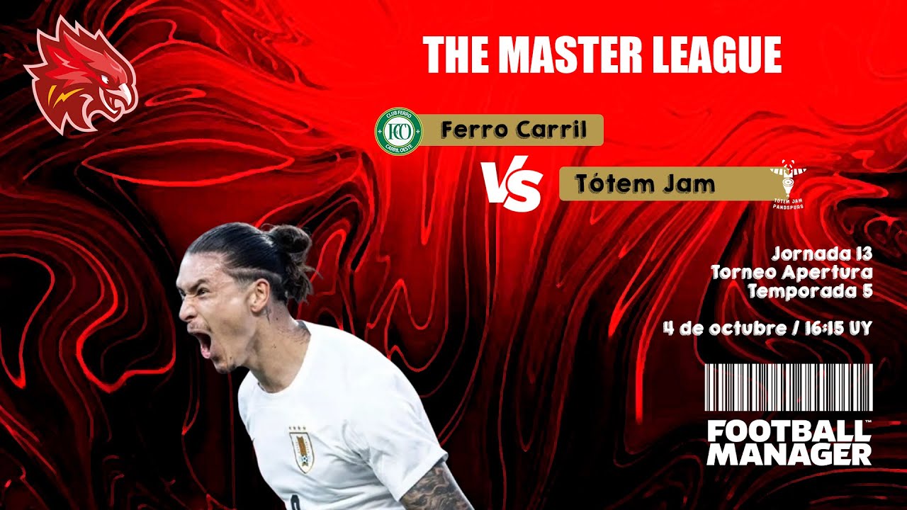 🔴 ¡MASTER LEAGUE (T5) - JORNADA 13! 🏆 FERRO v TÓTEM JAM 🔥 ¡VOLVER AL ...