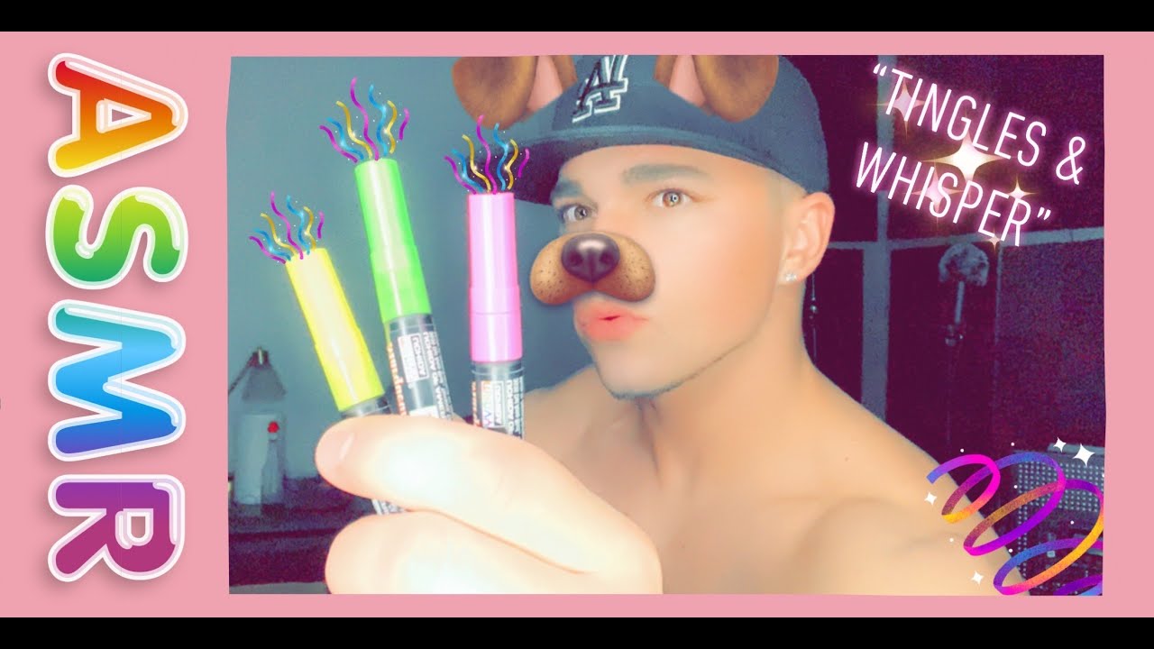 ASMR MALE - Whispering with "Marker" Sounds for Relaxing and Sleeping ...