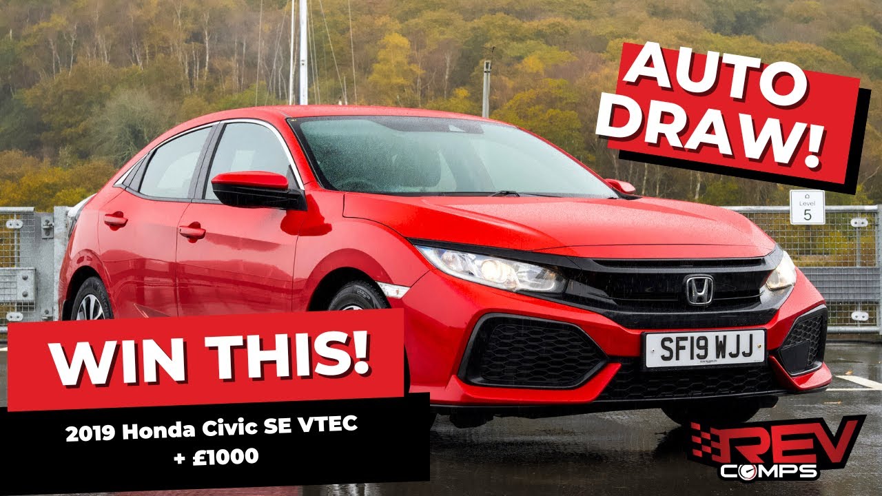 WIN THIS 2019 Honda Civic SE VTEC + £1000 - YouTube