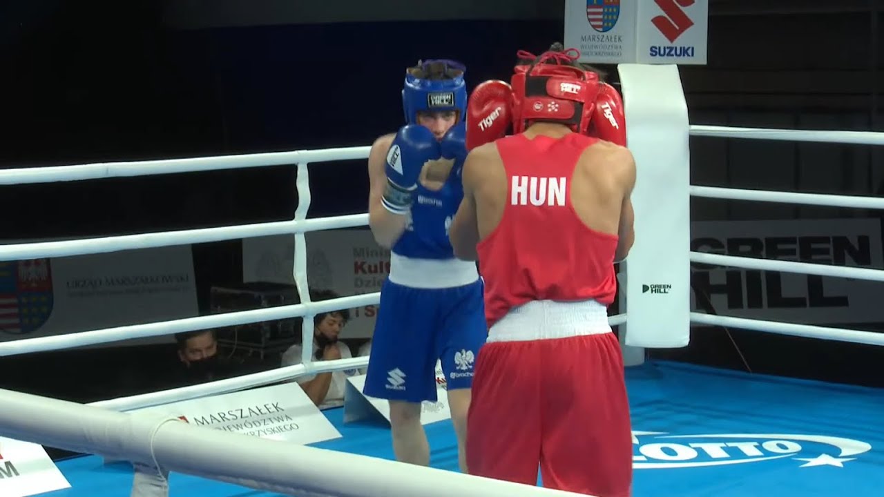 Kielce 2021 Session2B (M52kg) BERNATH Laszlo (HUN) vs KRZPIET Jakub (POL) - YouTube