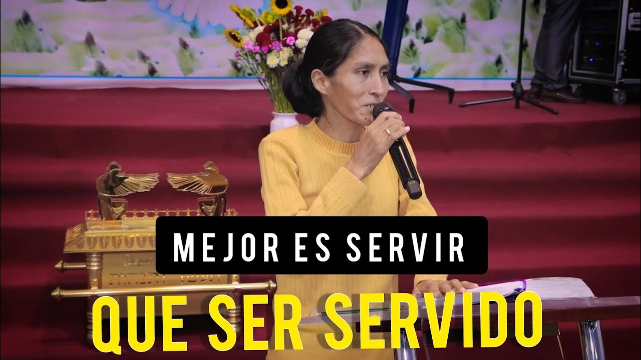 PALABRAS SABIAS - MEJOR ES SERVIR QUE SER SERVIDO🙌 ️ // PASTORA EMMA ...