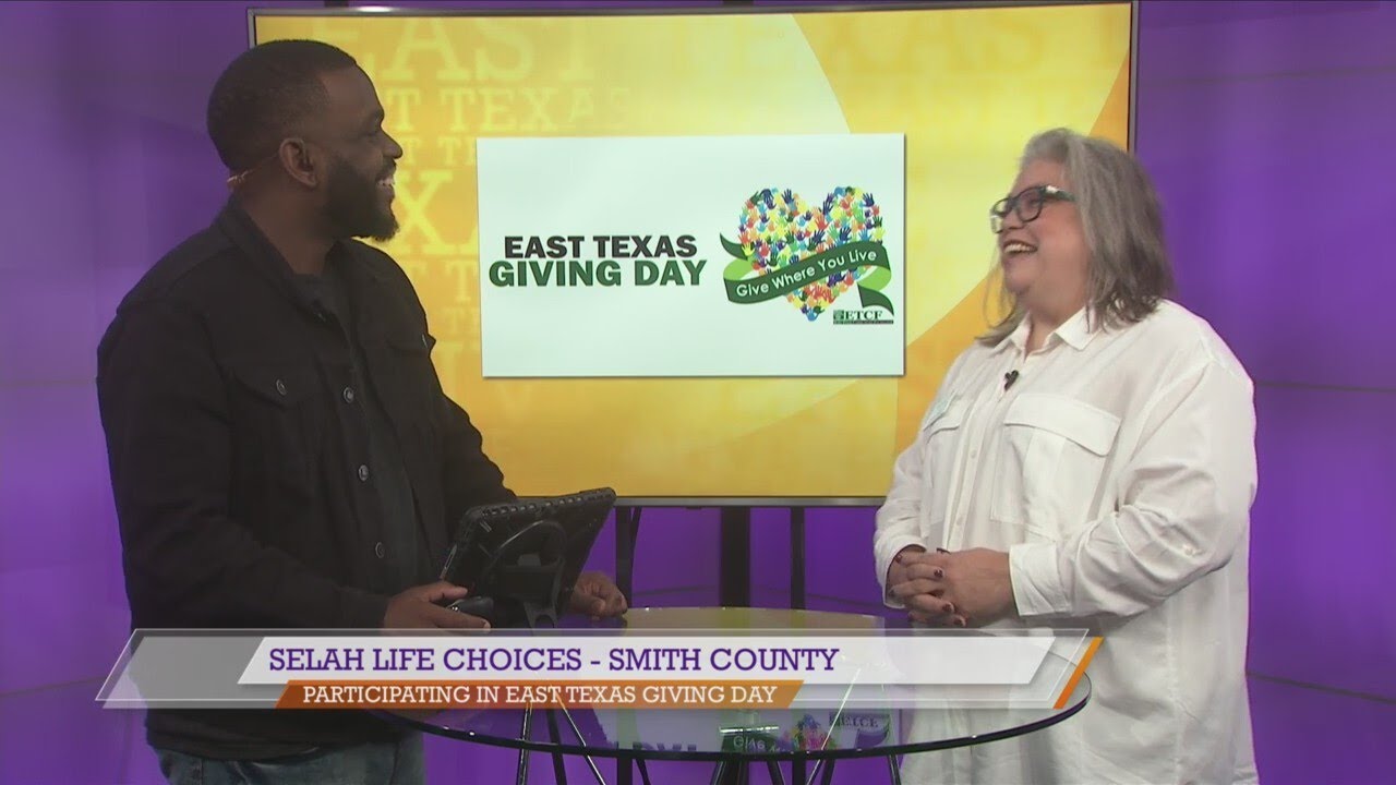 2024 East Texas Giving Day: Selah Life Choices - YouTube
