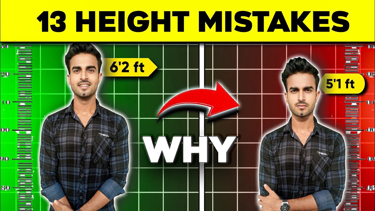 13 Reason Destroying Your Height Growth | Height Not Increasing Reasons ...