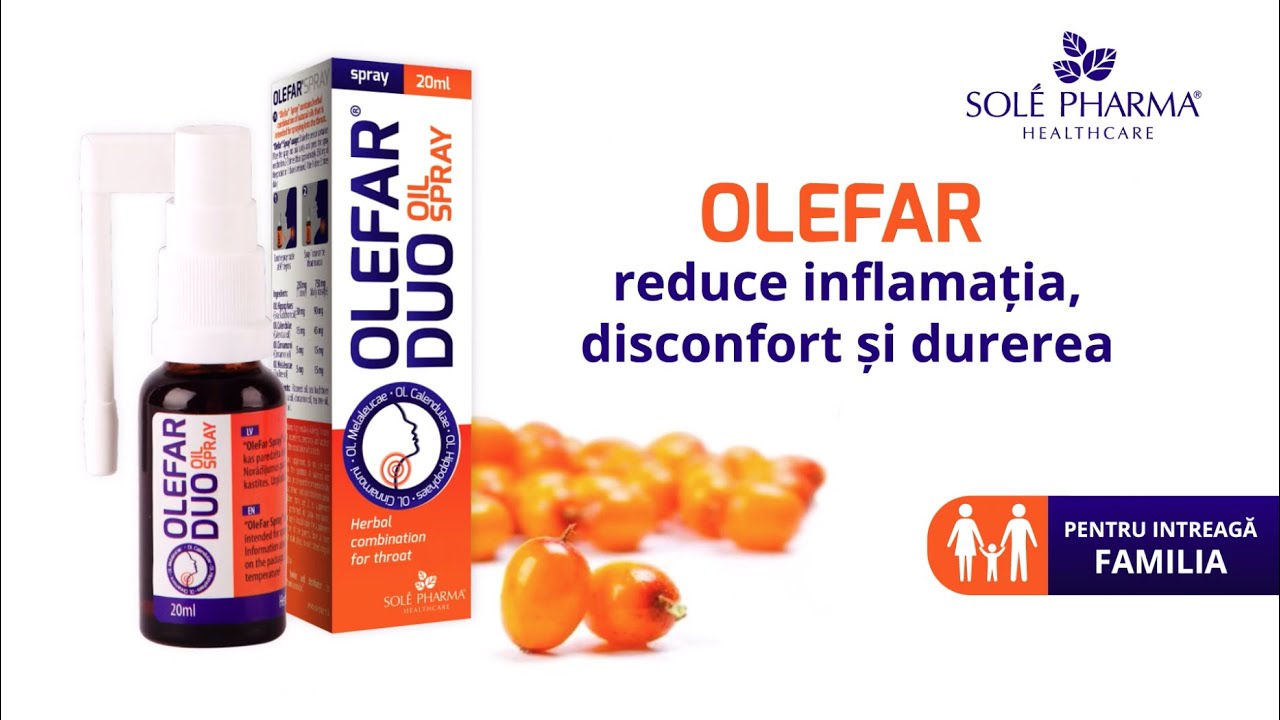 Olefar® DUO Oil Spray - YouTube