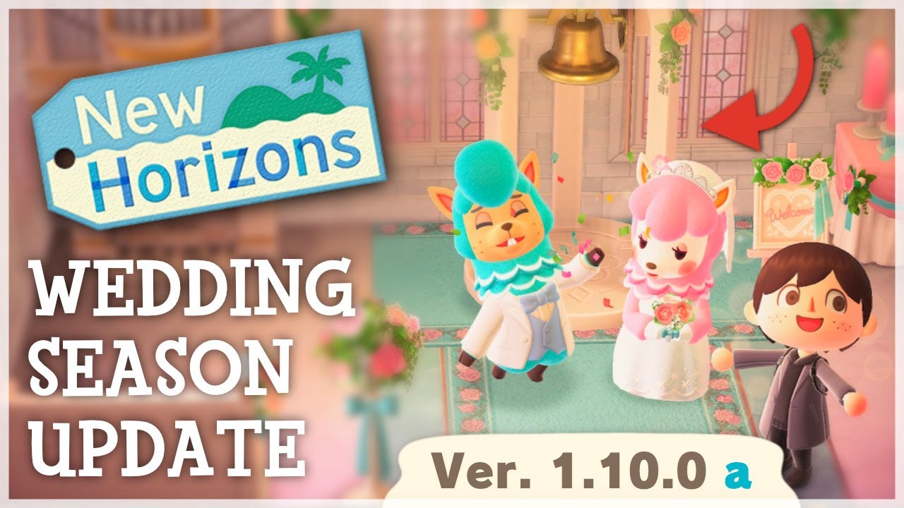 Animal Crossing New Horizons - WEDDING SEASON UPDATE REVEALED (Limited ...