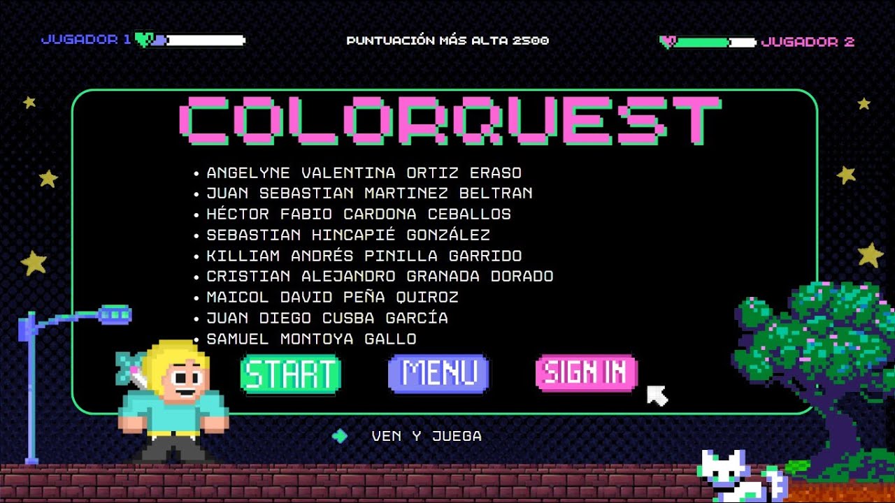 SUSTENTACION PARA INSTALAR Y JUGAR COLORQUEST - YouTube
