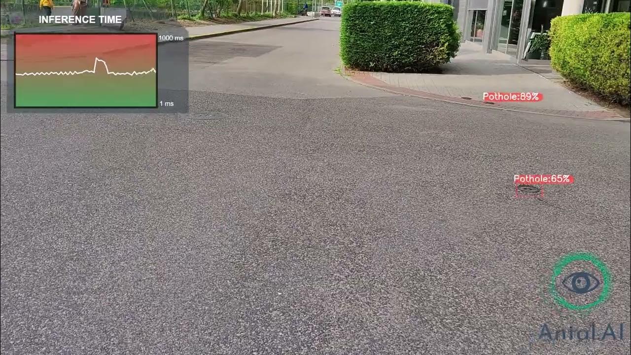 Pothole Detector based on YoloV4 - YouTube