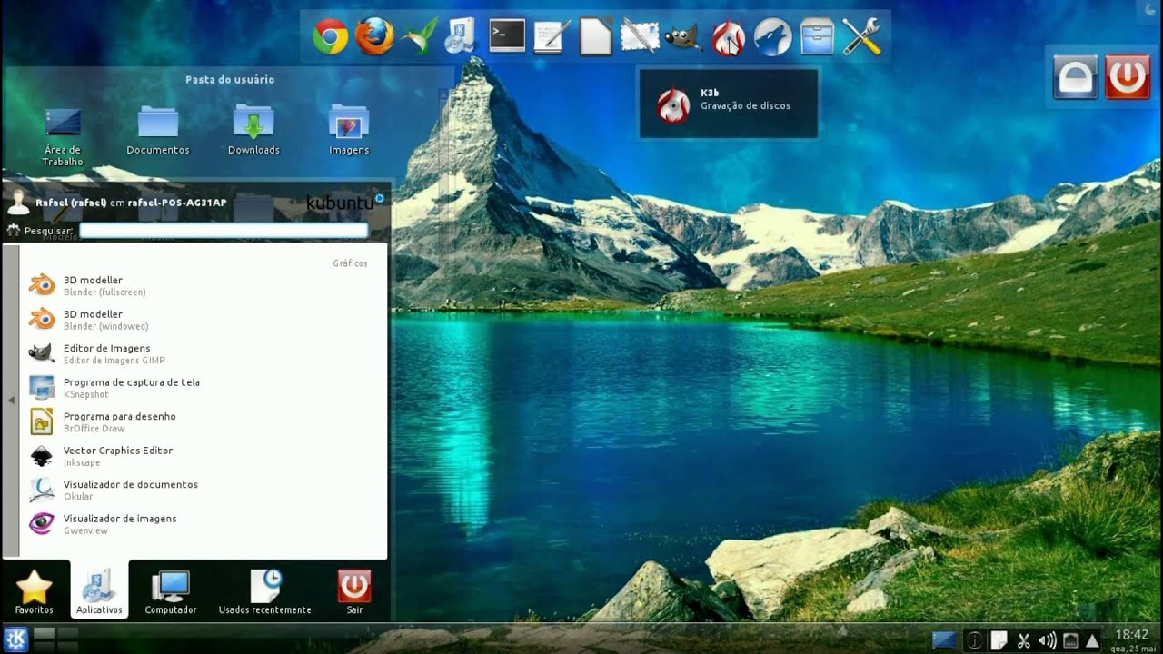 Kubuntu Linux 11.04 Na Prática - YouTube