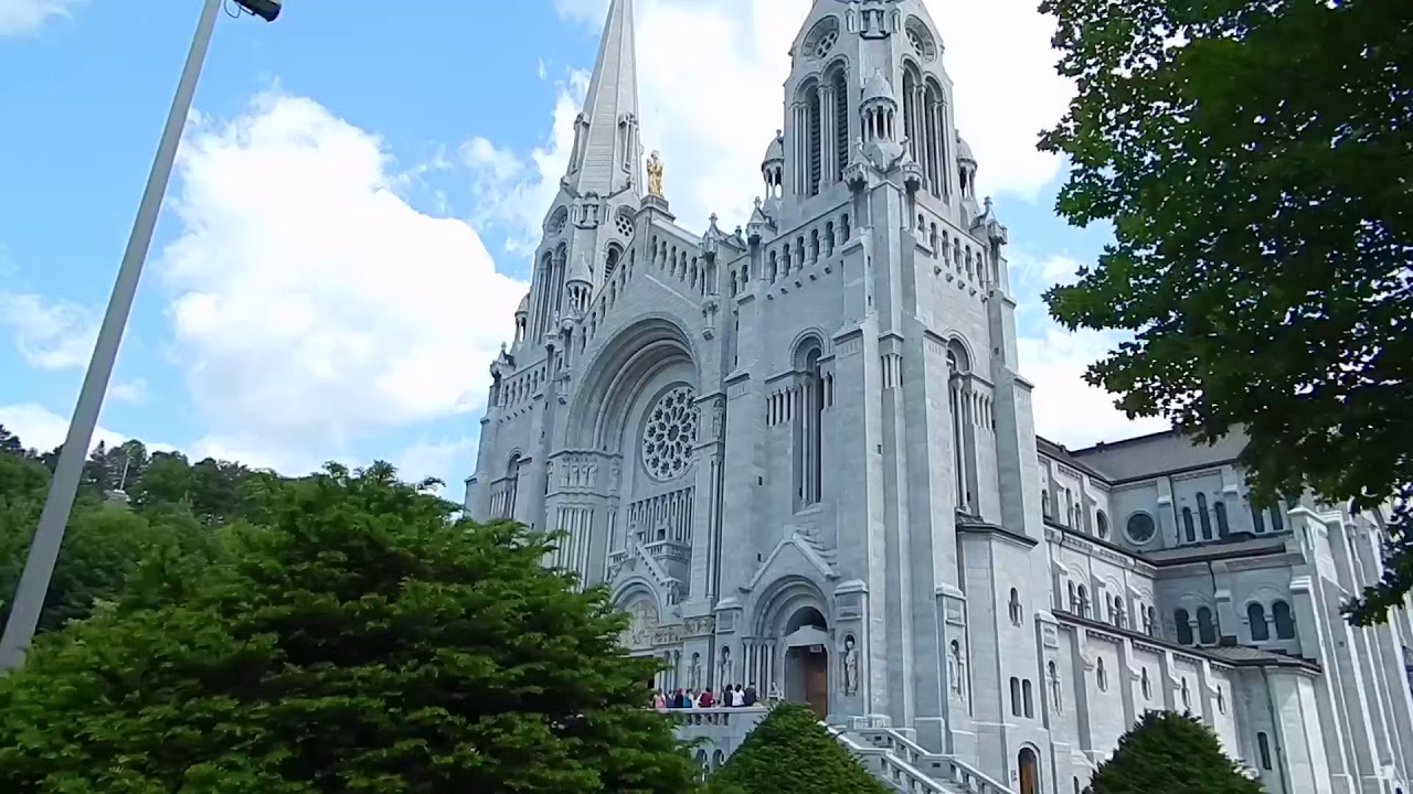 Catholic Church outside Quebec City Canada - YouTube