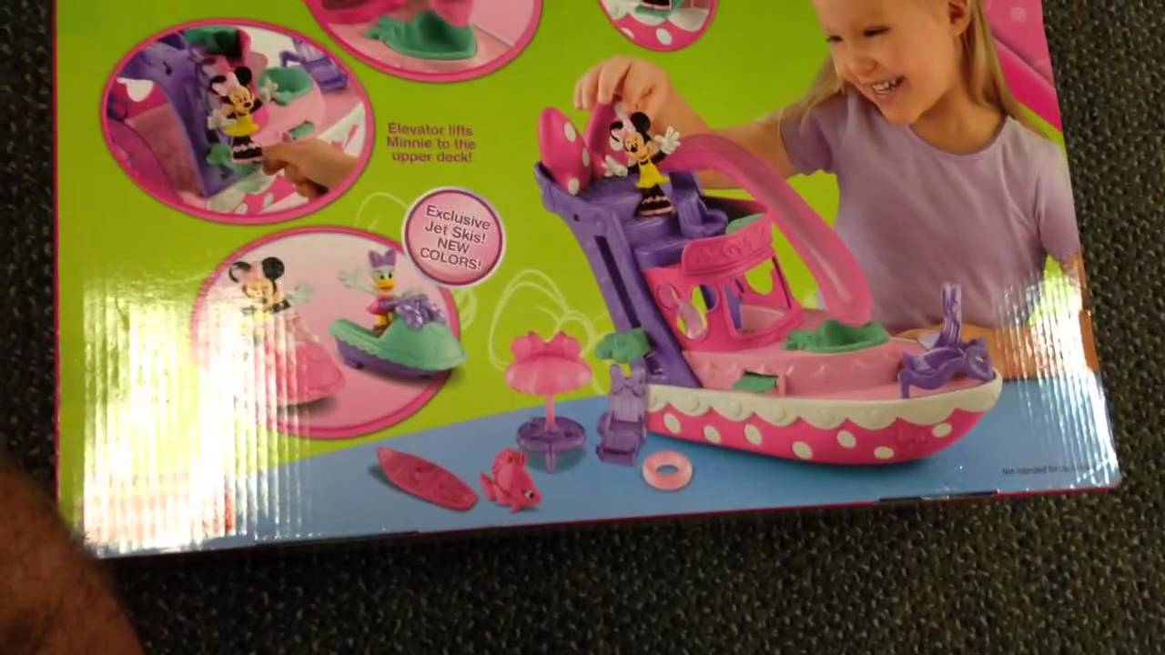 MINNIE'S VACATION AT SEA Vacation Boat with DAISY - YouTube