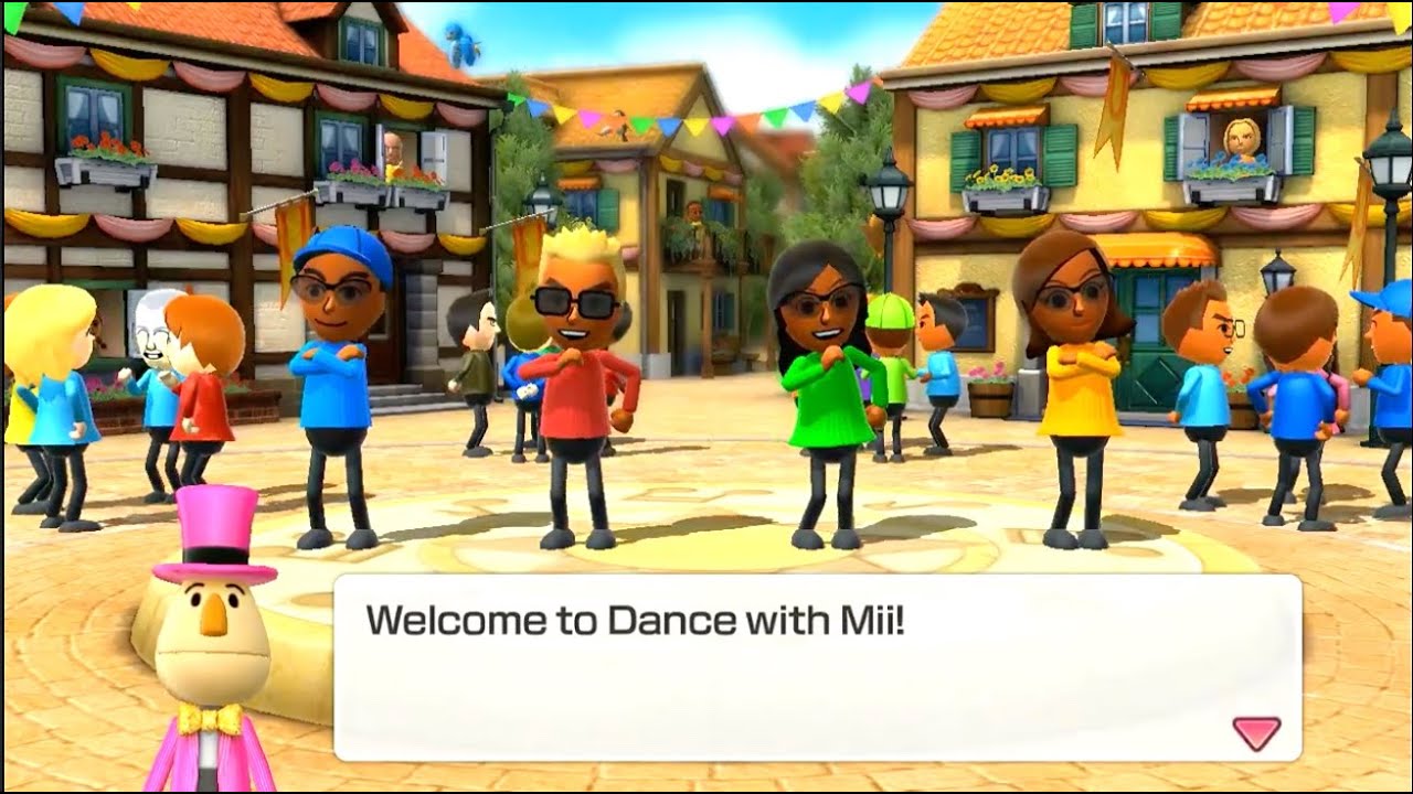 EpicBro 1 - Wii Party U - Dance with Mii (4 Players) - YouTube