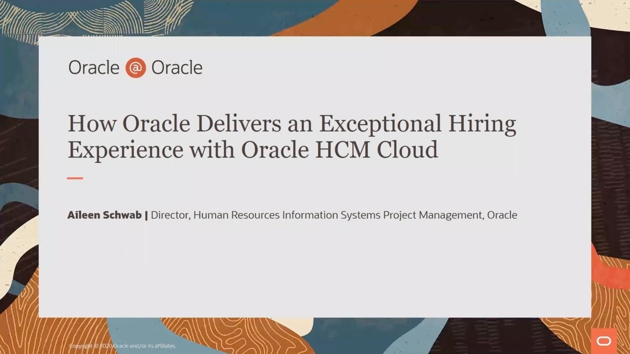 How Oracle reimagined its hiring experience with Oracle Cloud HCM - YouTube