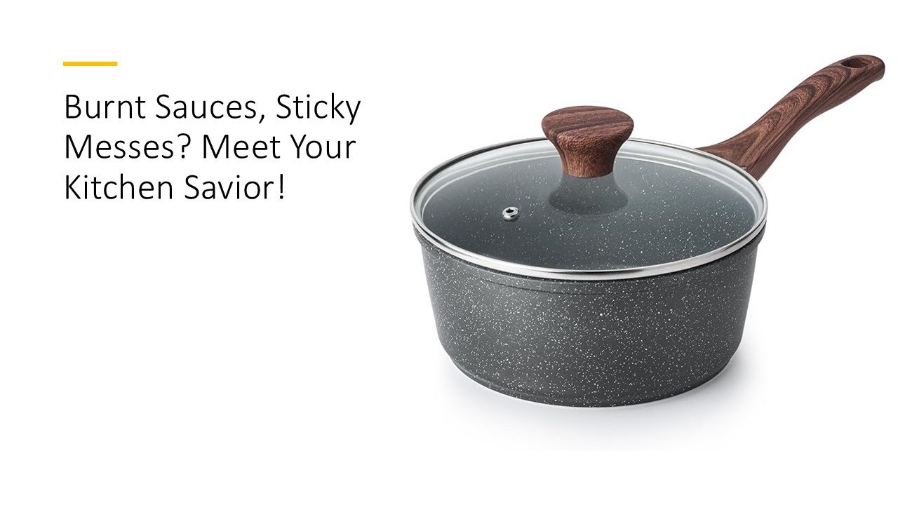 Burnt Sauces, Sticky Messes? Meet Your Kitchen Savior! - YouTube