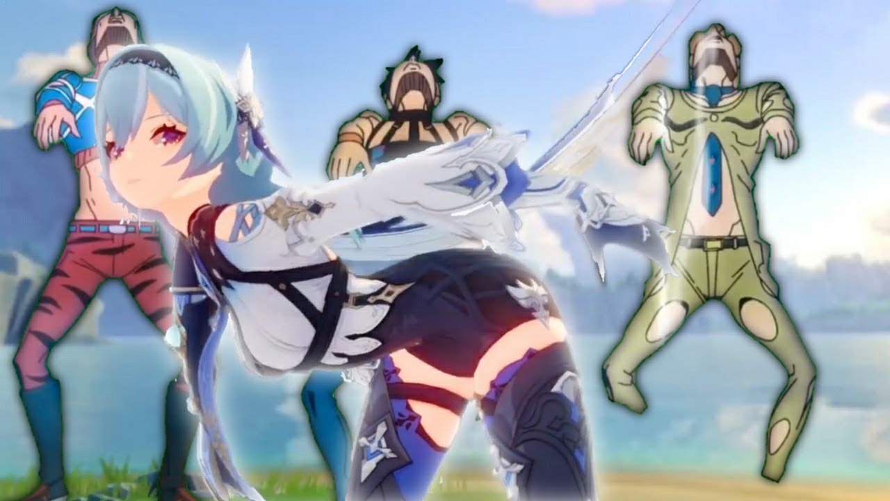 Eula dance but i put torture dance song - YouTube