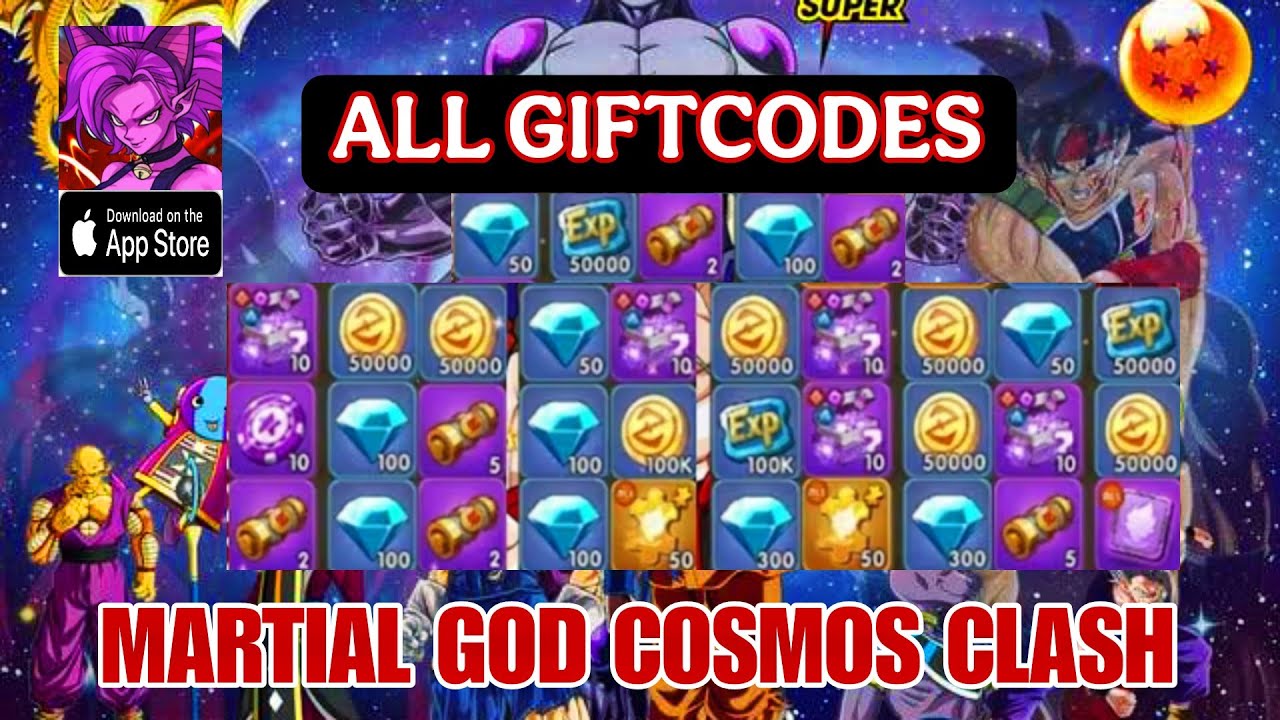 Martial God Cosmos Clash & All 21 Giftcodes | 21 Free Codes Martial God Cosmos Clash🎁🎁 - YouTube
