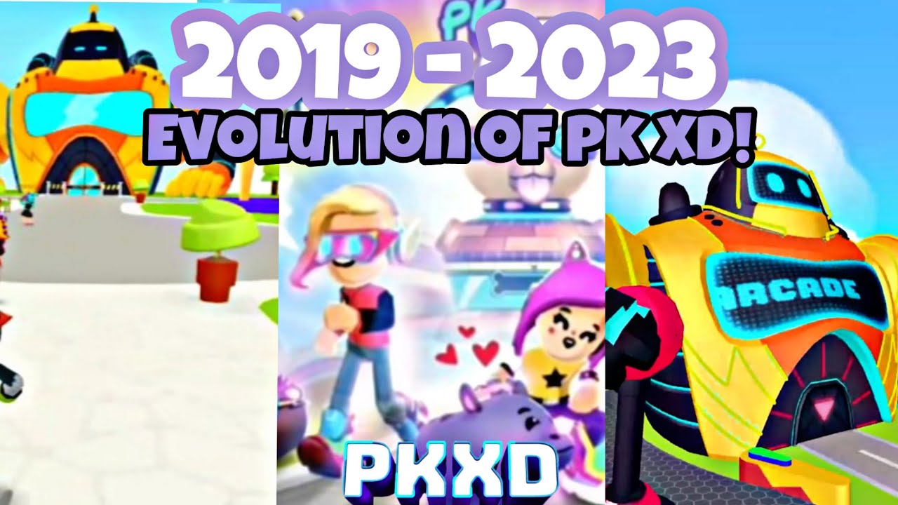 😳EVOLUTION OF PK XD 2019 -2023| PKXD - YouTube