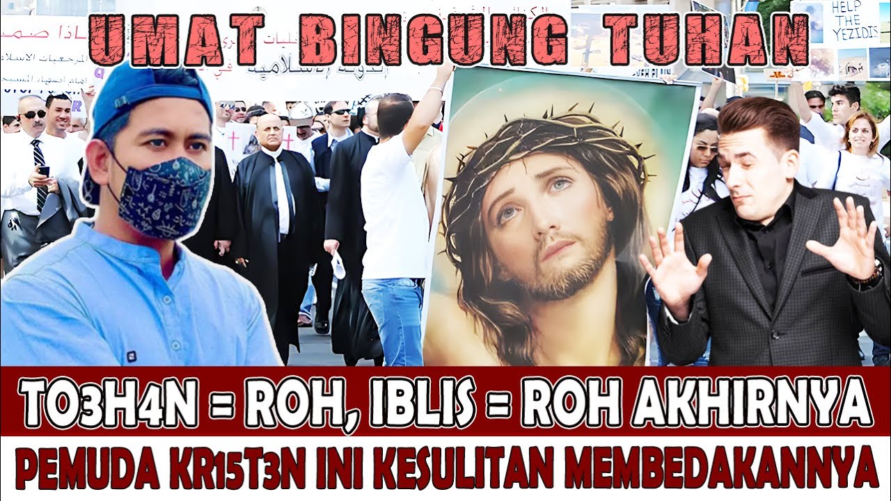 KATANYA TUHAN ITU ROH, IBLIS ITU ROH ? OT3N INI AKHIRNYA KESULITAN ...