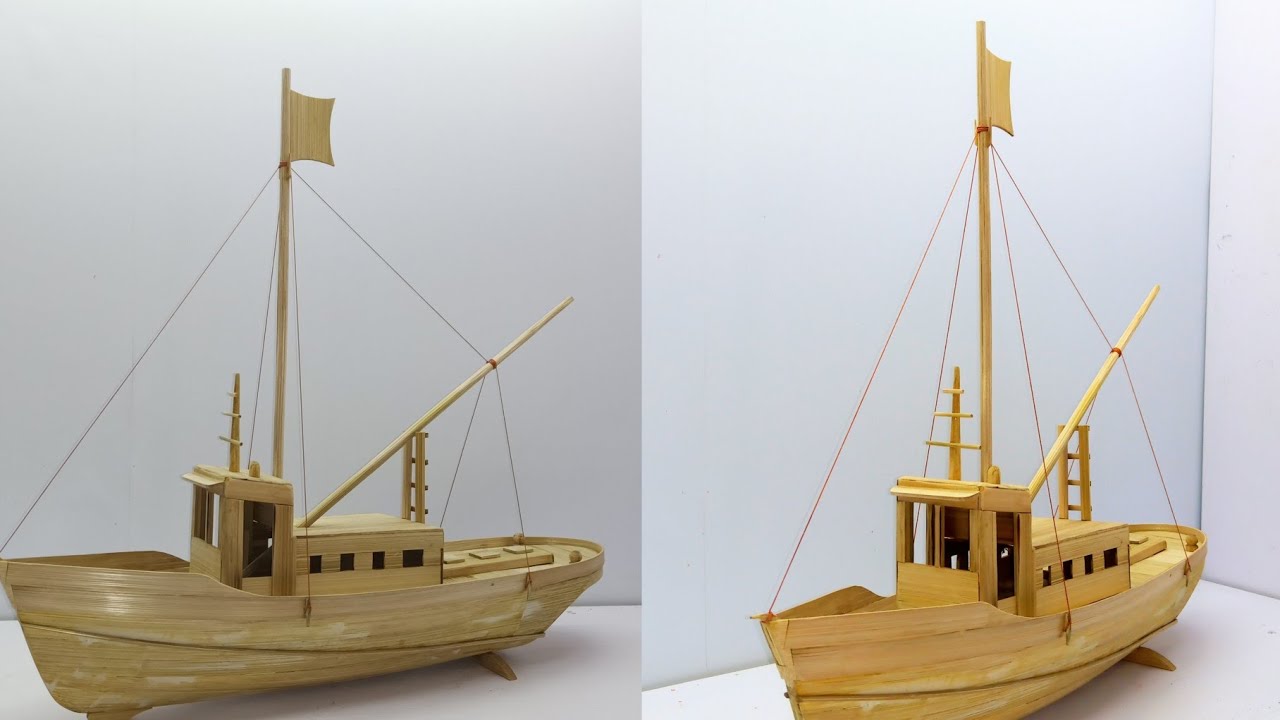 Part 2 || pemasangan aksesories miniatur perahu layar || 150 - YouTube