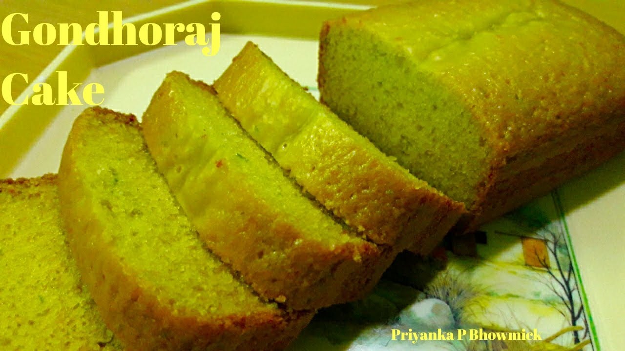 Gondhoraj Cake Recipe || #Lemon Cake || #Eggless Cake || Tea Time Cake ...