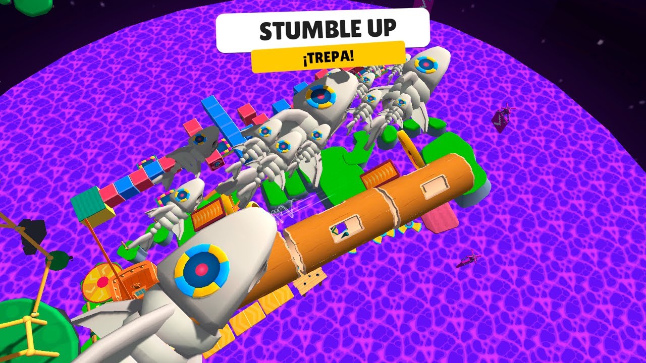 COMO JUGAR y GANAR en EL NUEVO MAPA STUMBLE UP en STUMBLE GUYS SKIN ...