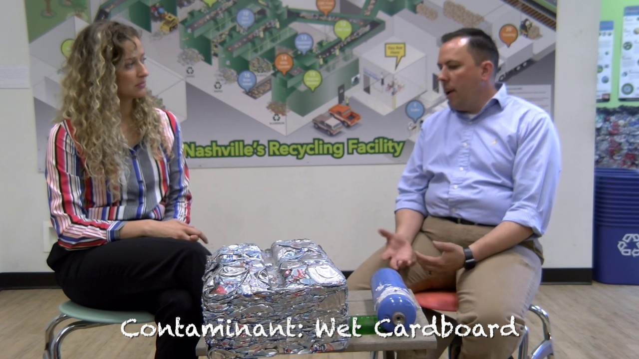 Contaminated: Wet Cardboard in Our Recycling - YouTube