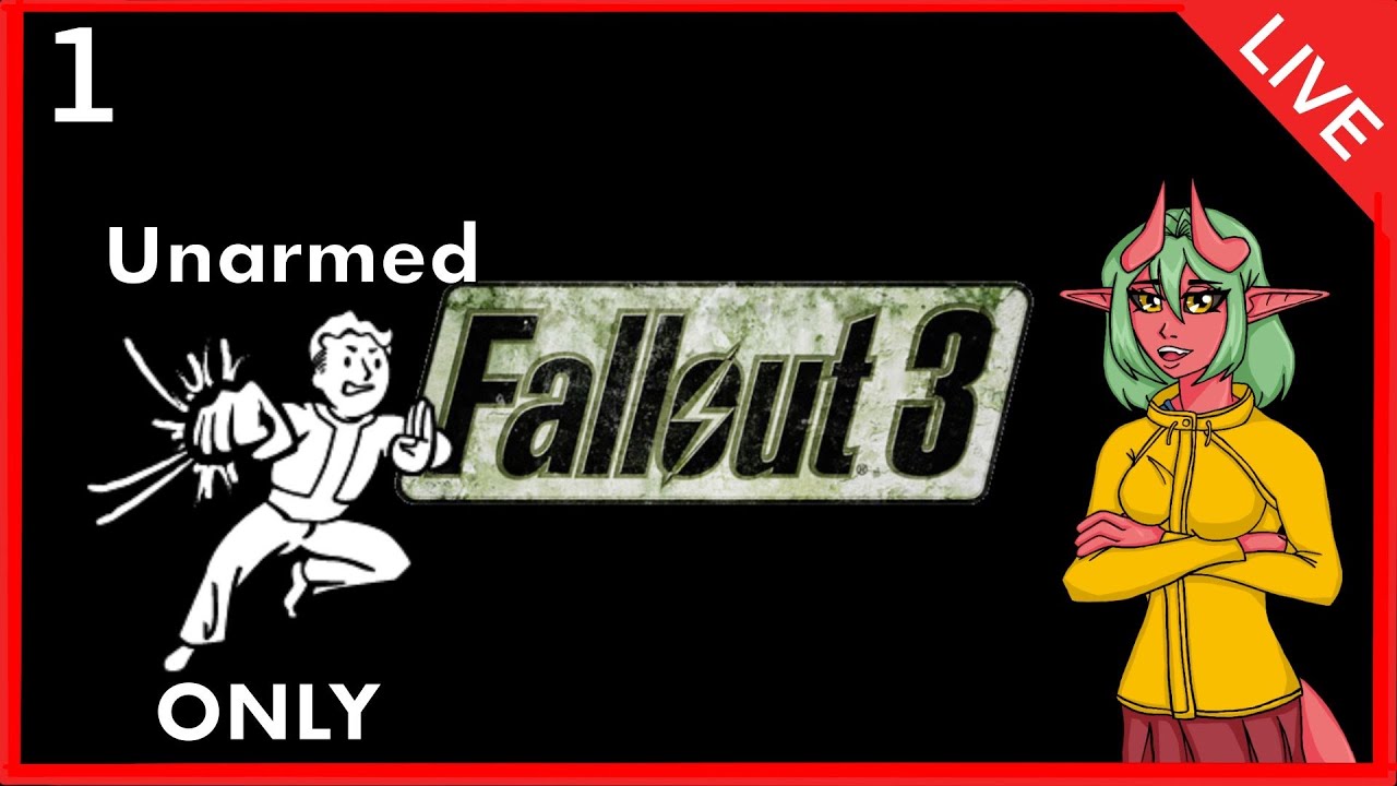 Can You Beat Fallout 3 With Unarmed Attacks Only!? | Fallout 3 PART 1 ...